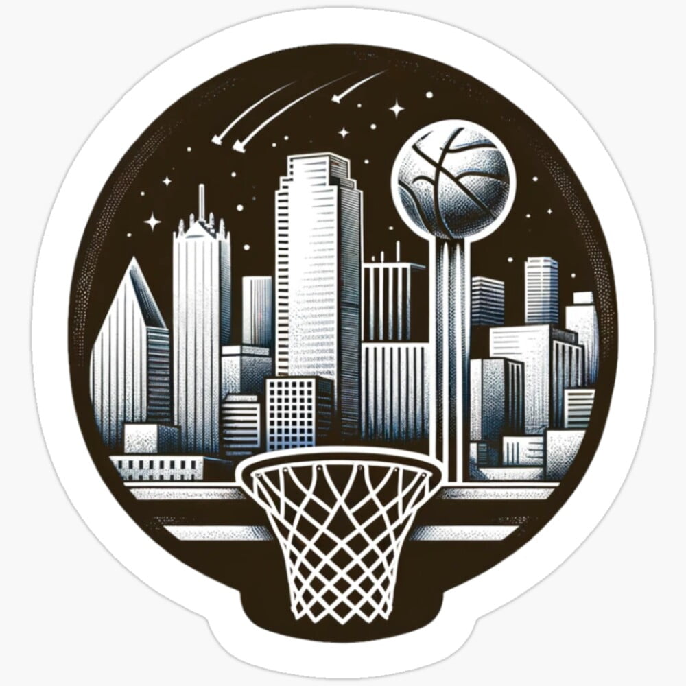 Dallas Skyline Slam Sticker Baseball Sticker, Football Sticker ...