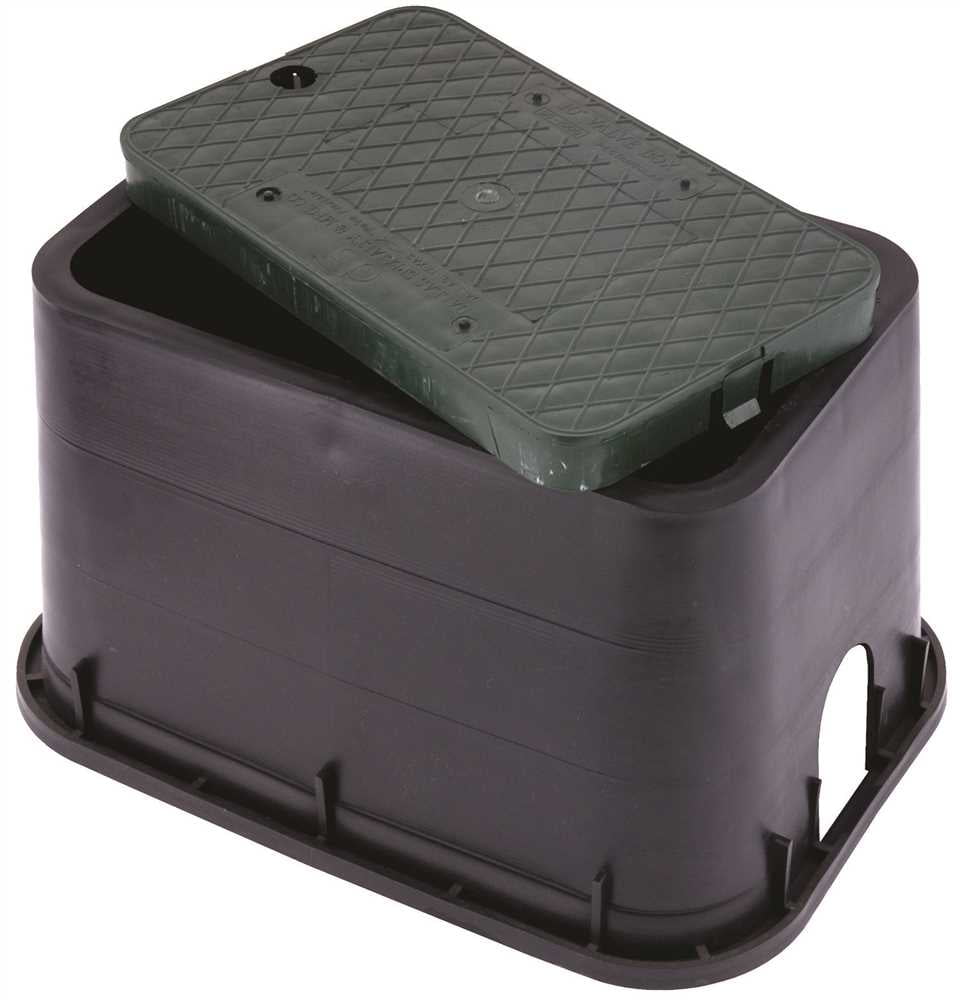 Dallas Specialty DS-1000 10 in. Water Meter Box Rectangular - Walmart.com