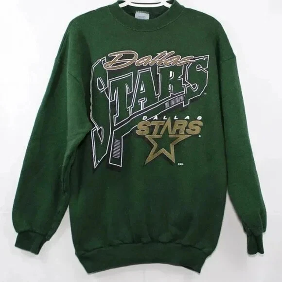 Dallas Star vtg Sweatshirt, classic unisex forest green color - Walmart.com