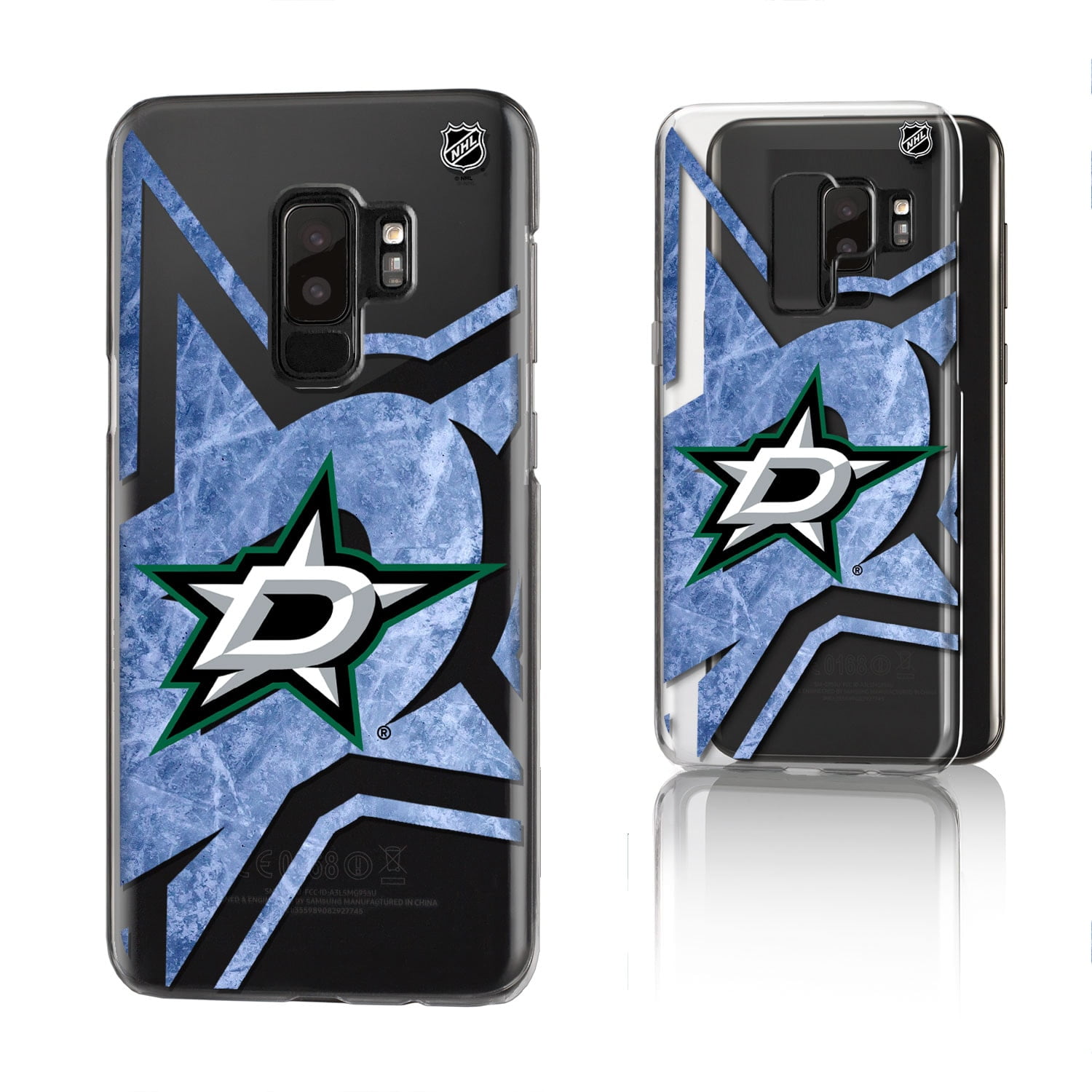 Dallas Stars Galaxy Clear Ice Case - Walmart.com