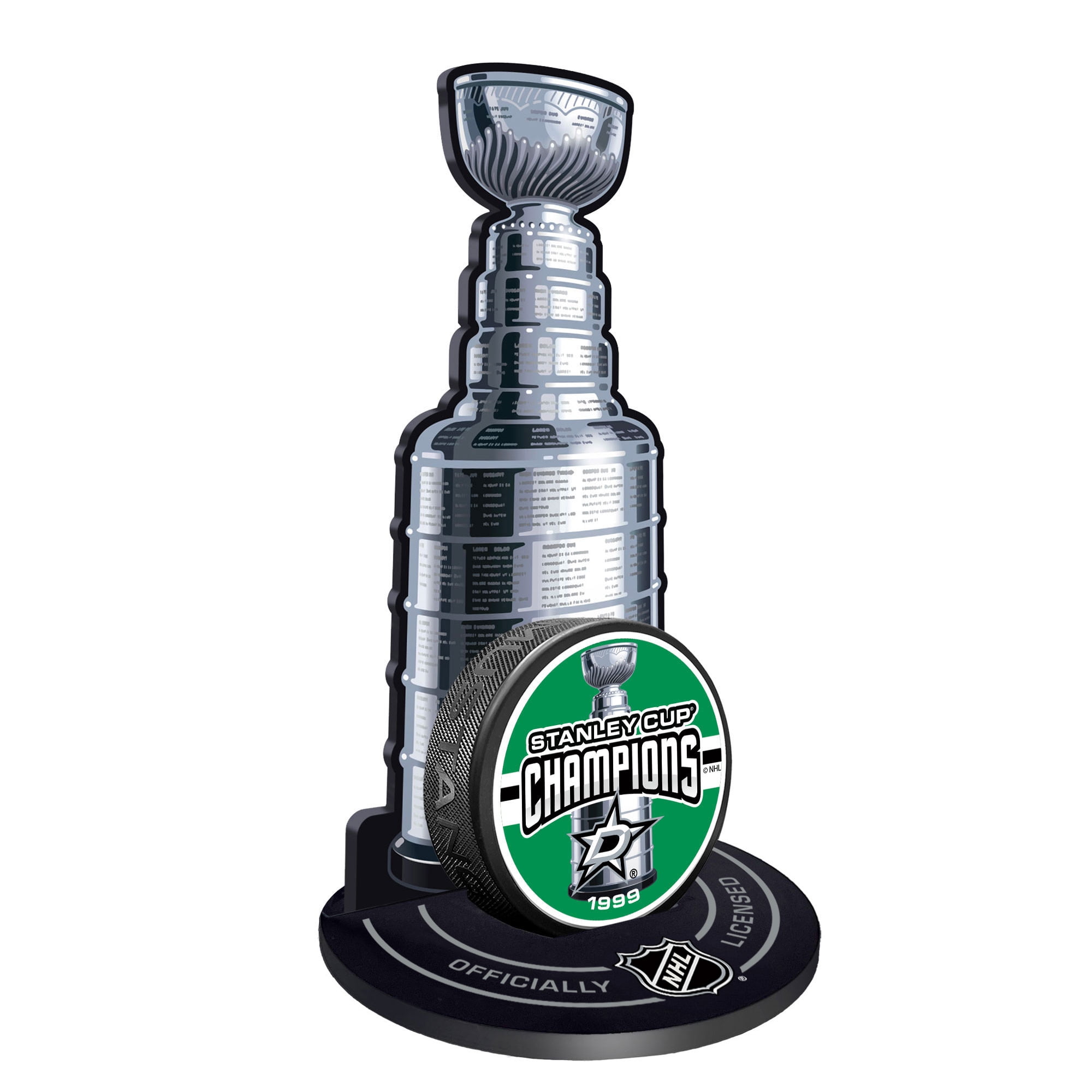 Dallas Stars Stanley Cup Trophy Stand with Championship Puck - Walmart.com