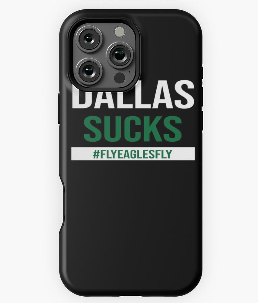 Dallas Sucks Funny Anti-Fan Rivalry Phone Case for iPhone 16 15 14 13 ...