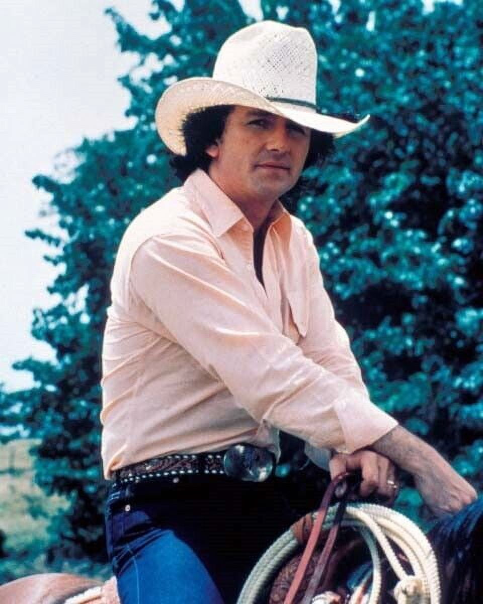 Dallas TV classic Patrick Duffy as Bobby Ewing on horseback 24x36 inch ...