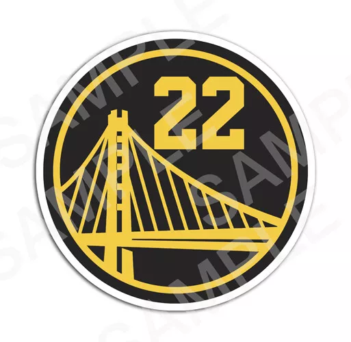 Dallas Warriors Andrew Wiggins 22 Sticker Basketball Decal City Laptop ...