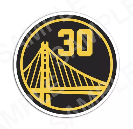 Dallas Warriors Stephen Curry 30 Sticker Basketball Decals City Laptop ...
