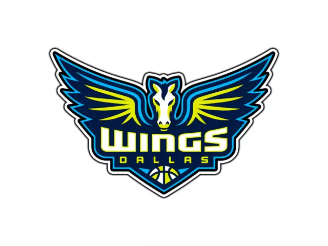 Dallas Wings Logo Wbasketball Waterproof Sticker Phone Decal Water ...