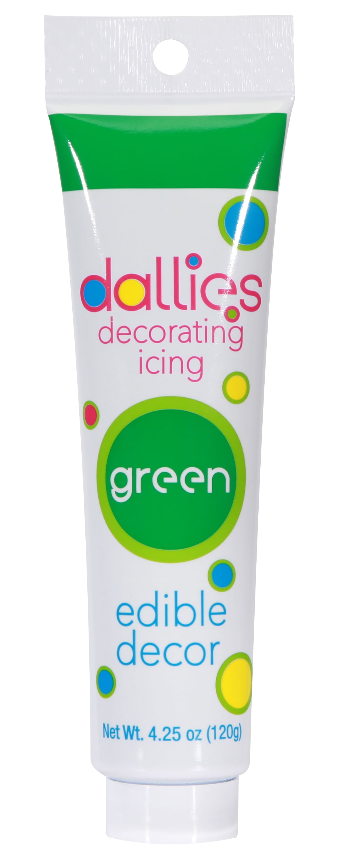 Dallies Green Icing Tube 4.25oz - Walmart.com
