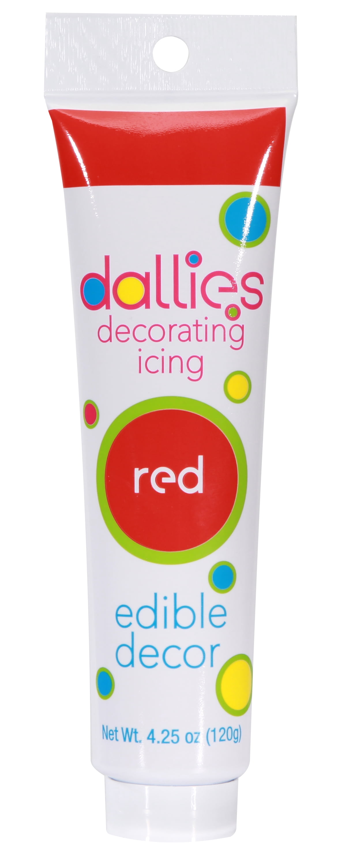 Dallies Red Icing Tube 4.25oz - Walmart.com