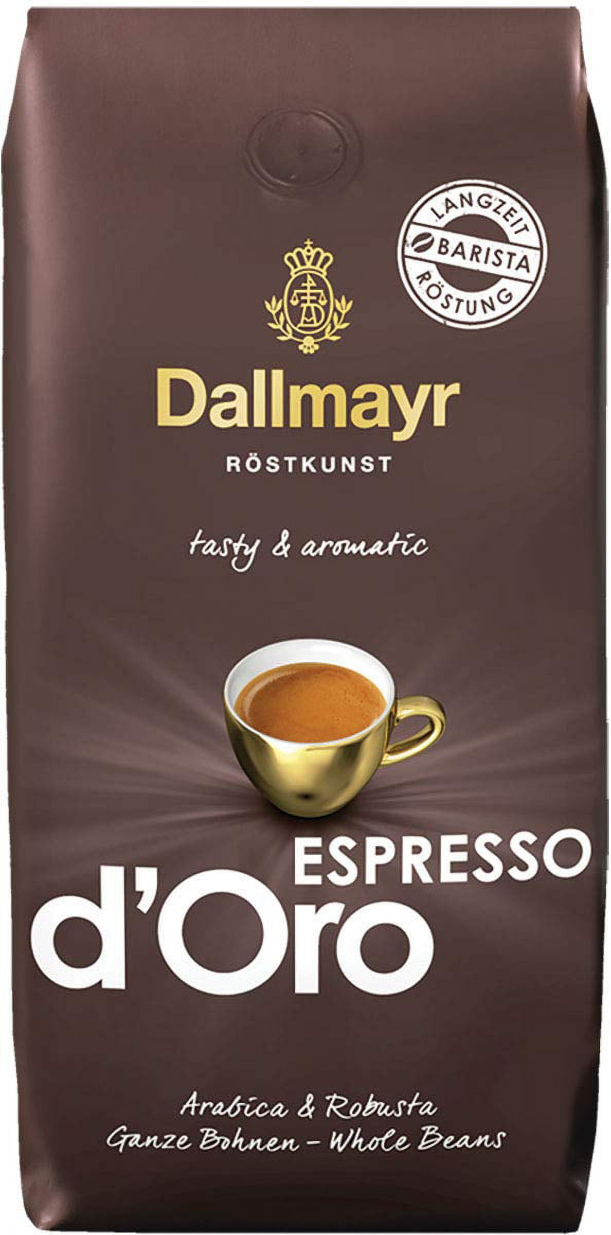 Dallmayr Espresso dOro Whole Bean Coffee, 17.6 Ounce - Walmart.com
