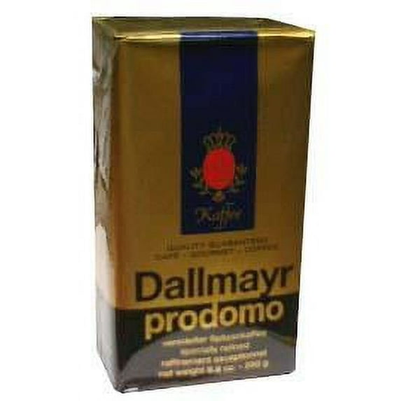 Imported Dallmayr Prodomo Gourmet Ground Coffee, Product of Germany, 17 ...