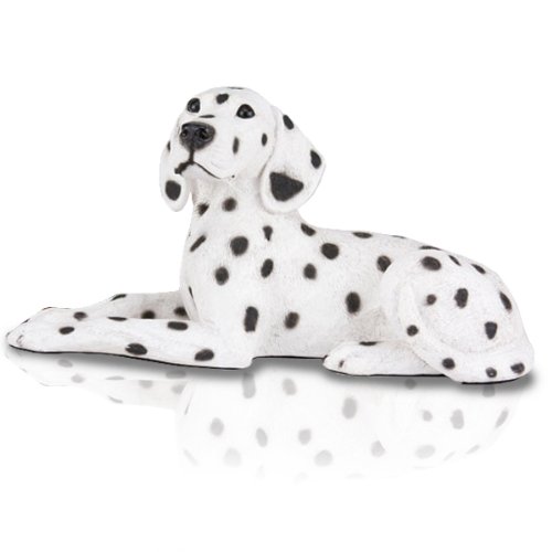 Dalmatian Cremation Pet Urn for Secure Installation of Your Beloved pet's Ashes Indoors or ...