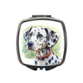 Dalmatian Dog Illustration Travel Makeup Handbag Purse Small Pocket ...