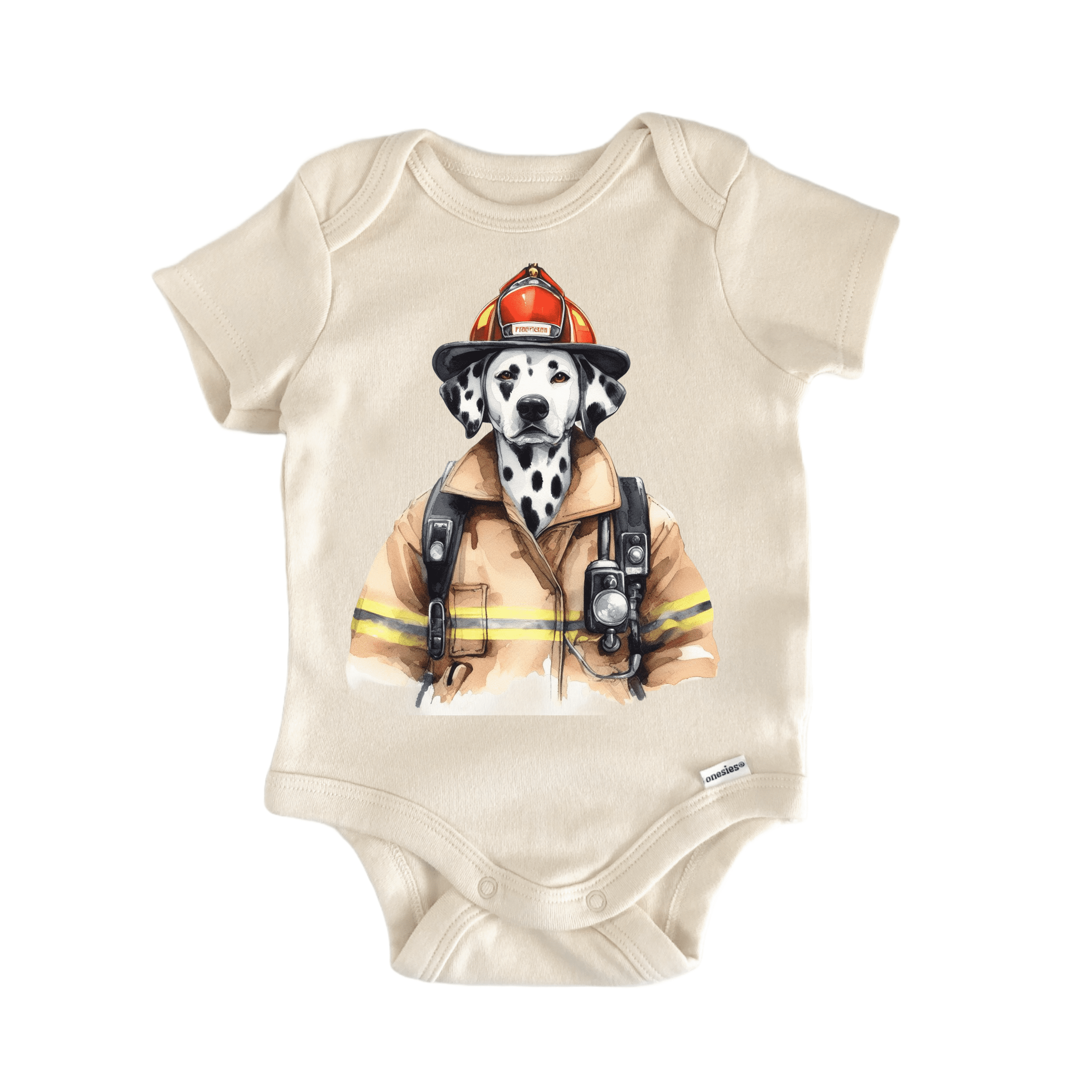 Dalmatian Fireman Newborn Baby Bodysuit - Walmart.com