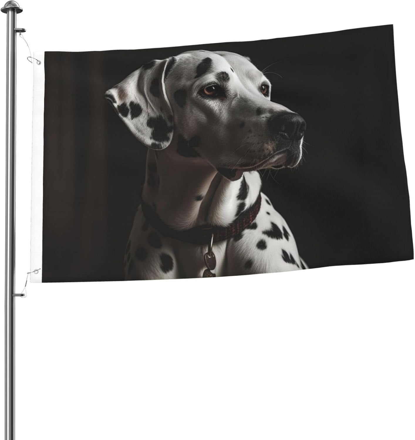 Dalmatian Garden Flags Holiday Banner with Brass Grommets Large Welcome ...