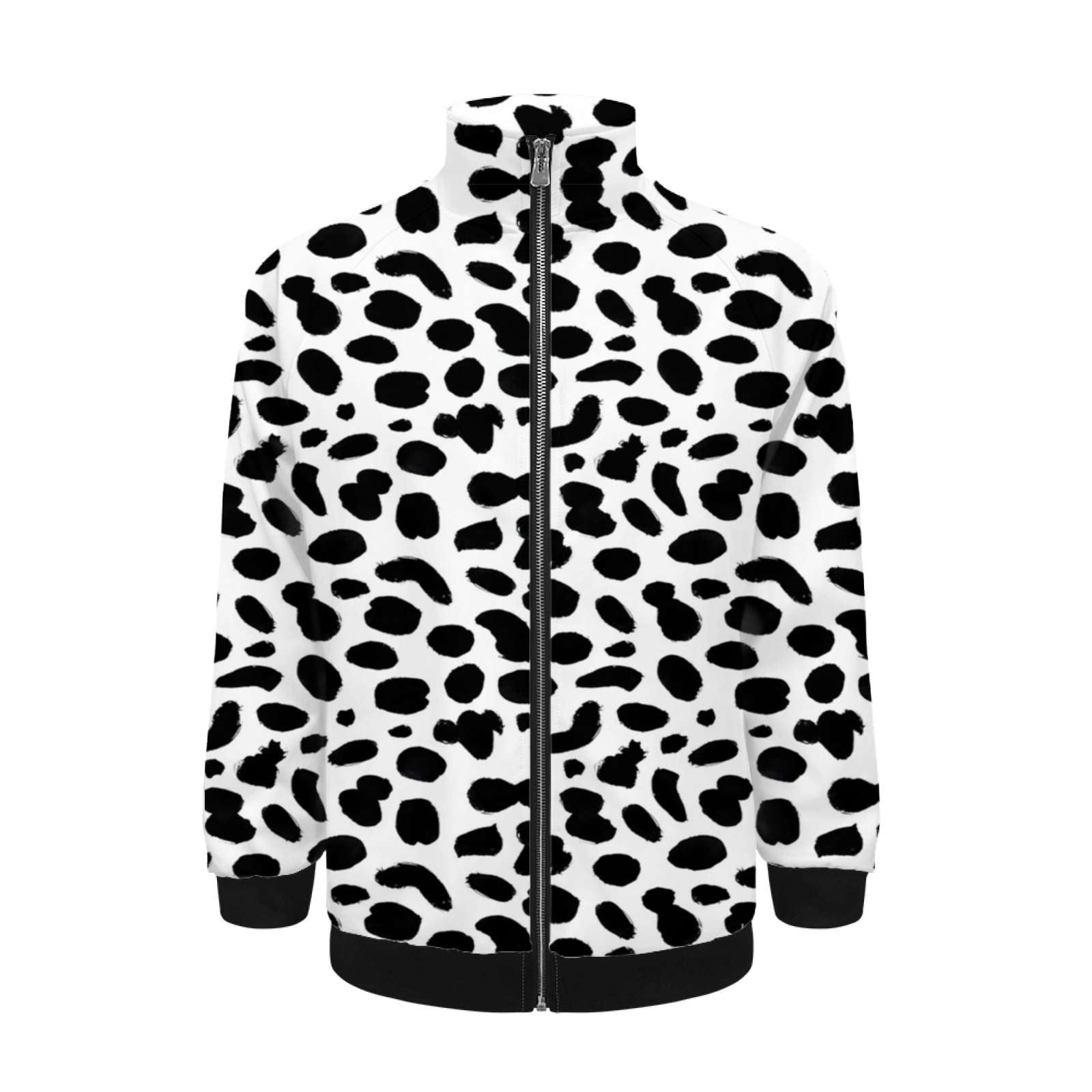 Dalmatian Pattern Jacket Men's Street Cool Long Sleeves Coat ...