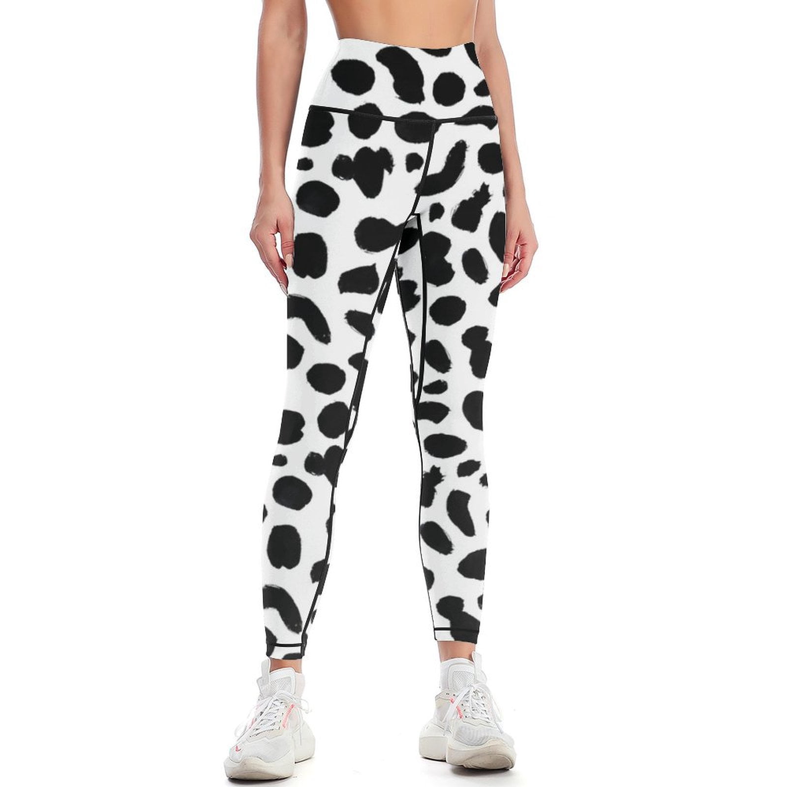 Dalmatian Pattern Leggings Pants Sport Active Wear Legings for Fitness ...