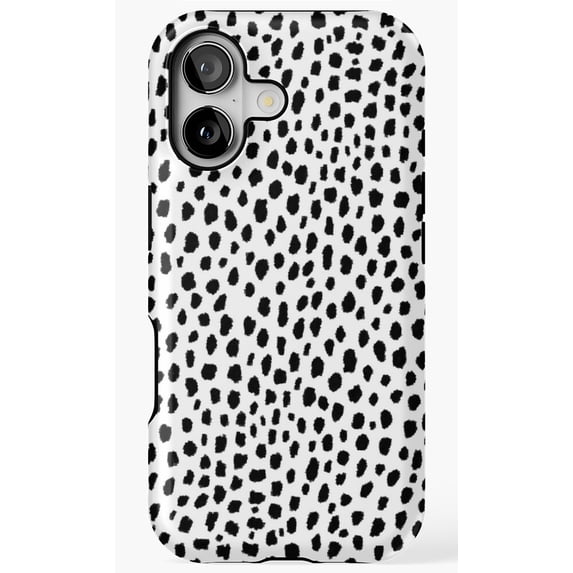 Dalmatian Pattern Retro Phone Case for iPhone 17 16 15 14 13 12 11 Pro ...