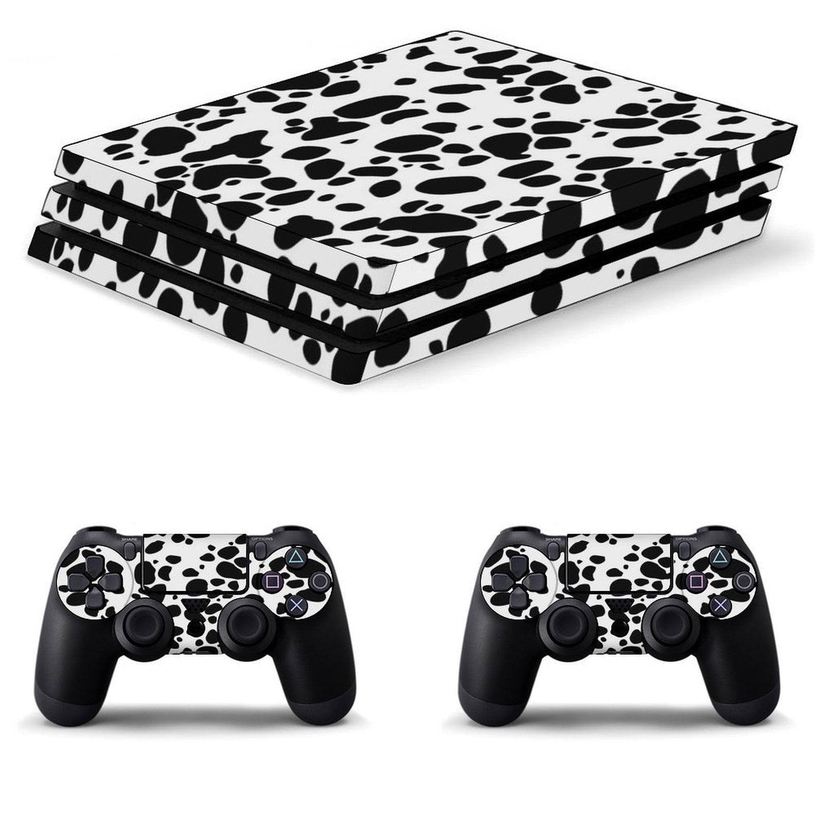 Dalmatian Print PS4/PS4 Pro/PS4 Slim Skin Sticker For Console And ...