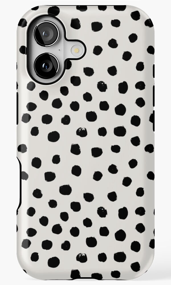 Dalmatian Spots Vintage Phone Case for iPhone 17 16 15 14 13 12 11 Pro ...