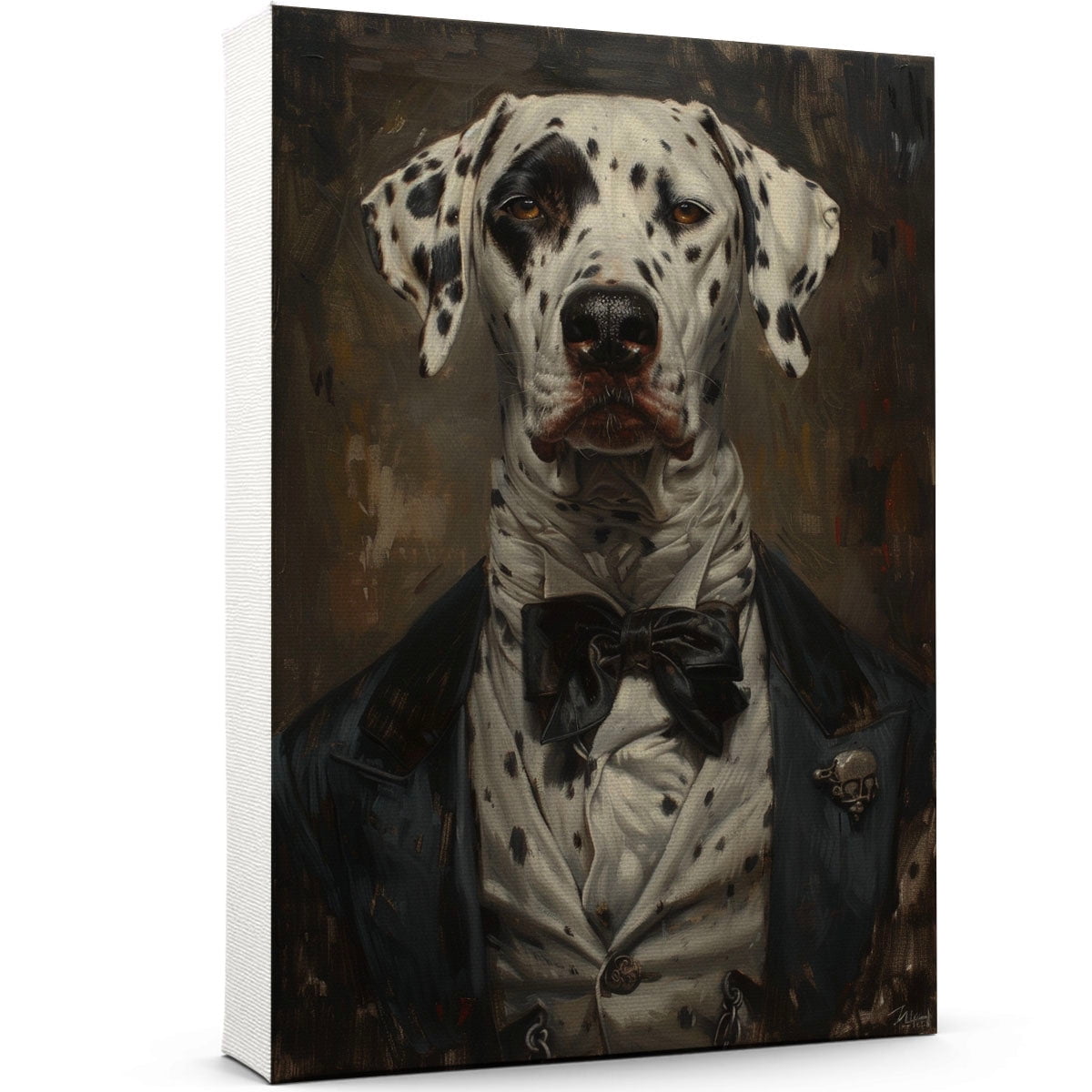 Dalmatian Wall Art Abstract Dog Posters - Dalmatian Dog Canvas Wall Art ...
