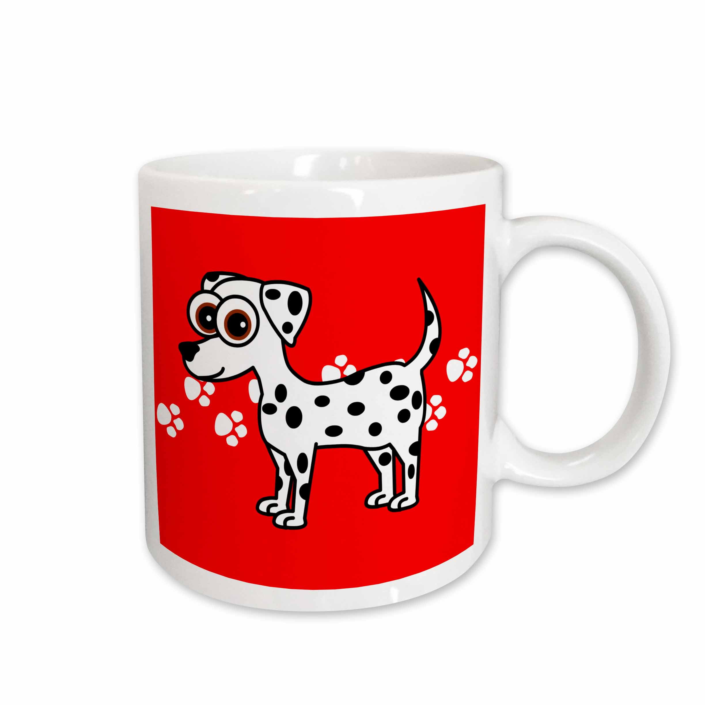 Dalmatian and Paw prints 15oz Mug mug-6135-2 - Walmart.com