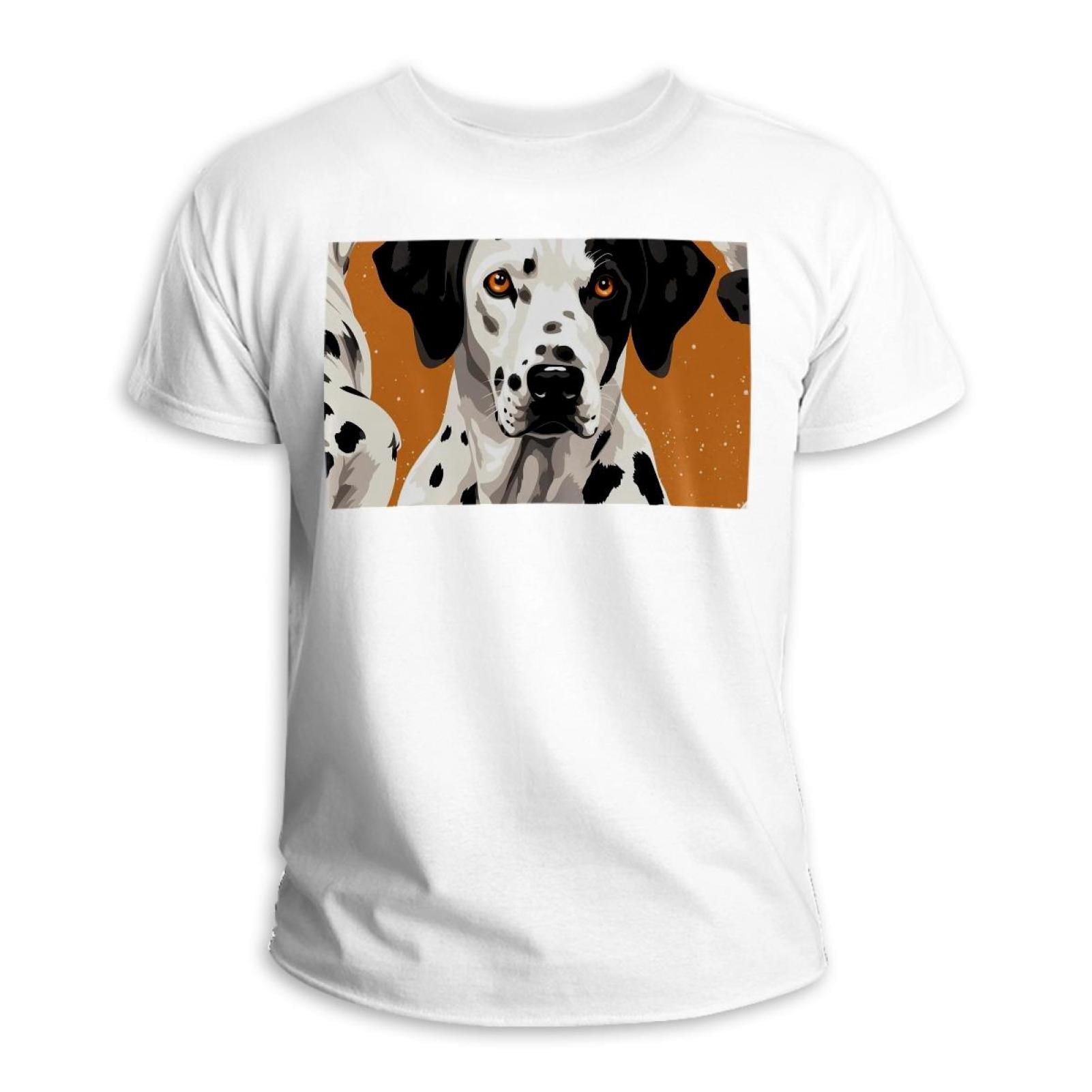 Dalmatians 100% Cotton White T-Shirt - Classic Comfort and Style for ...