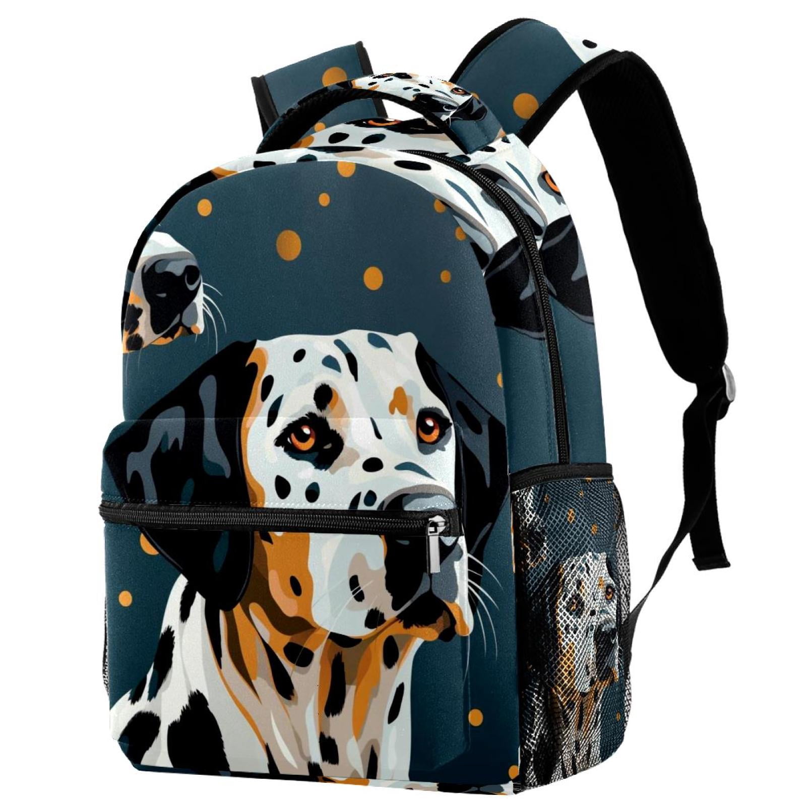 Dalmatians Funny Lightweight Backpacks Roomy Interior, Casual Backpack ...