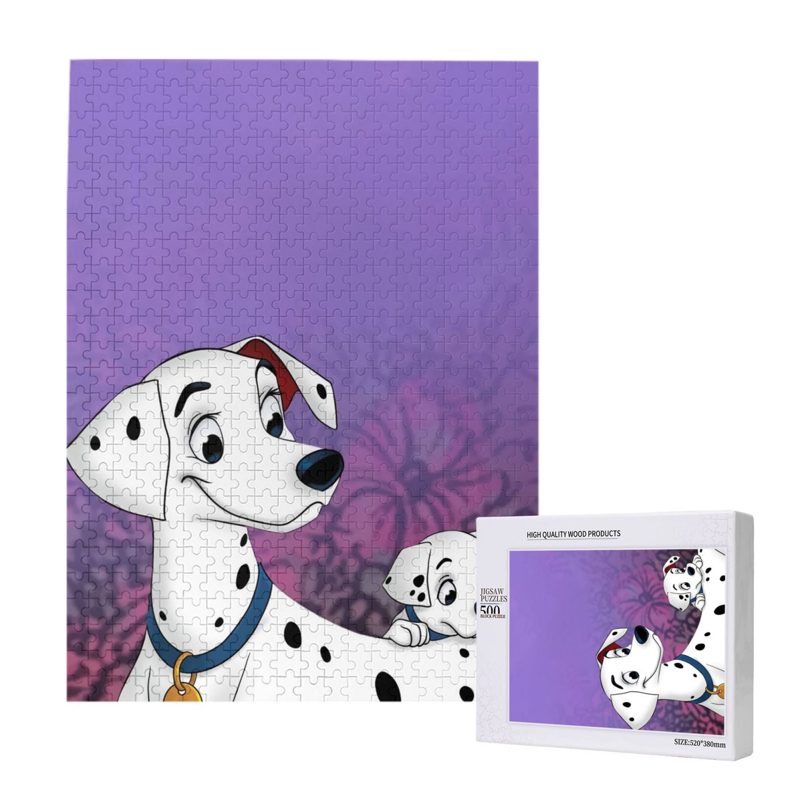 Dalmatians Jigsaw Puzzles 300/500/1000 Pieces Wooden Puzzles Gift for ...