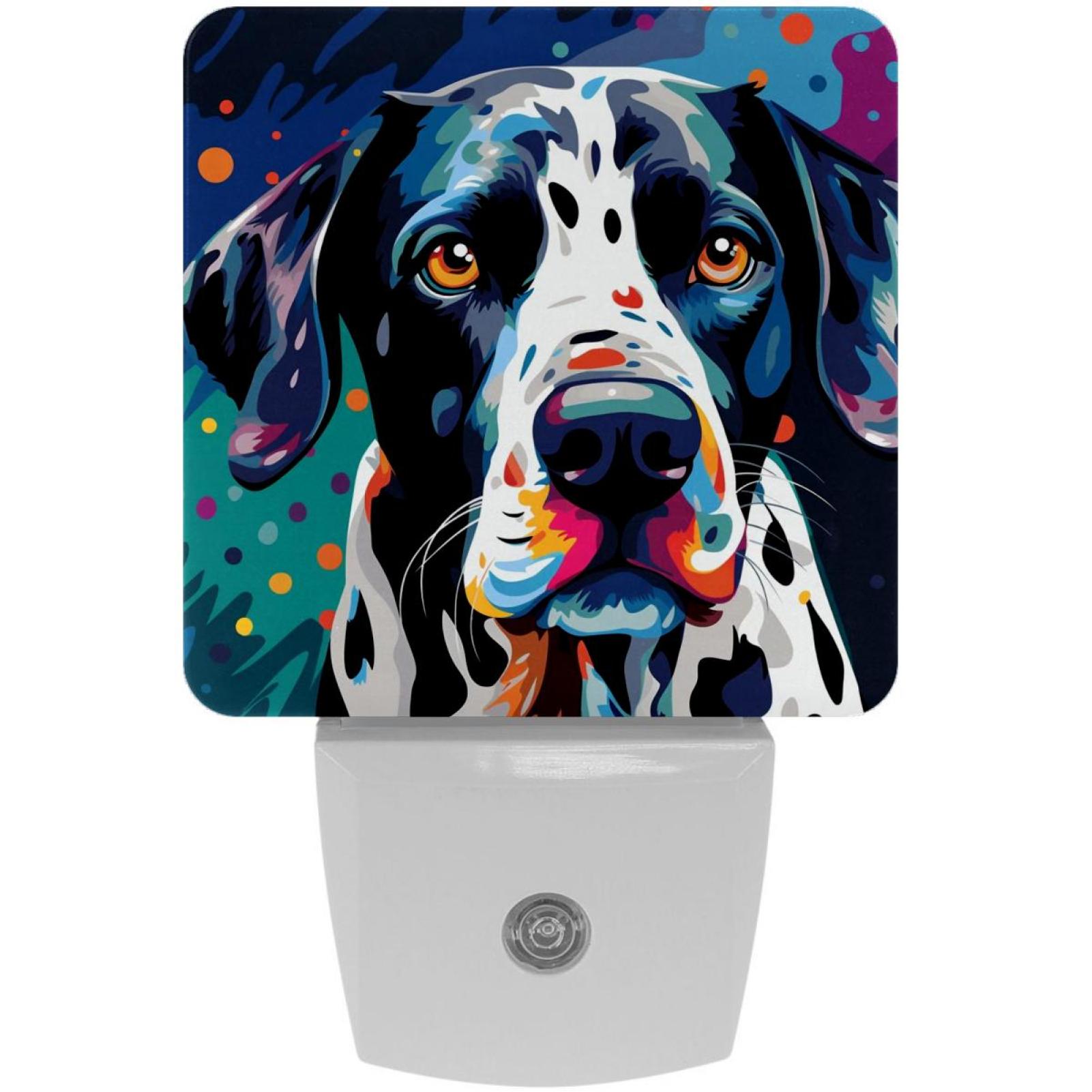Dalmatians LED Square Night Lights - Bedside Lighting Solution for a ...