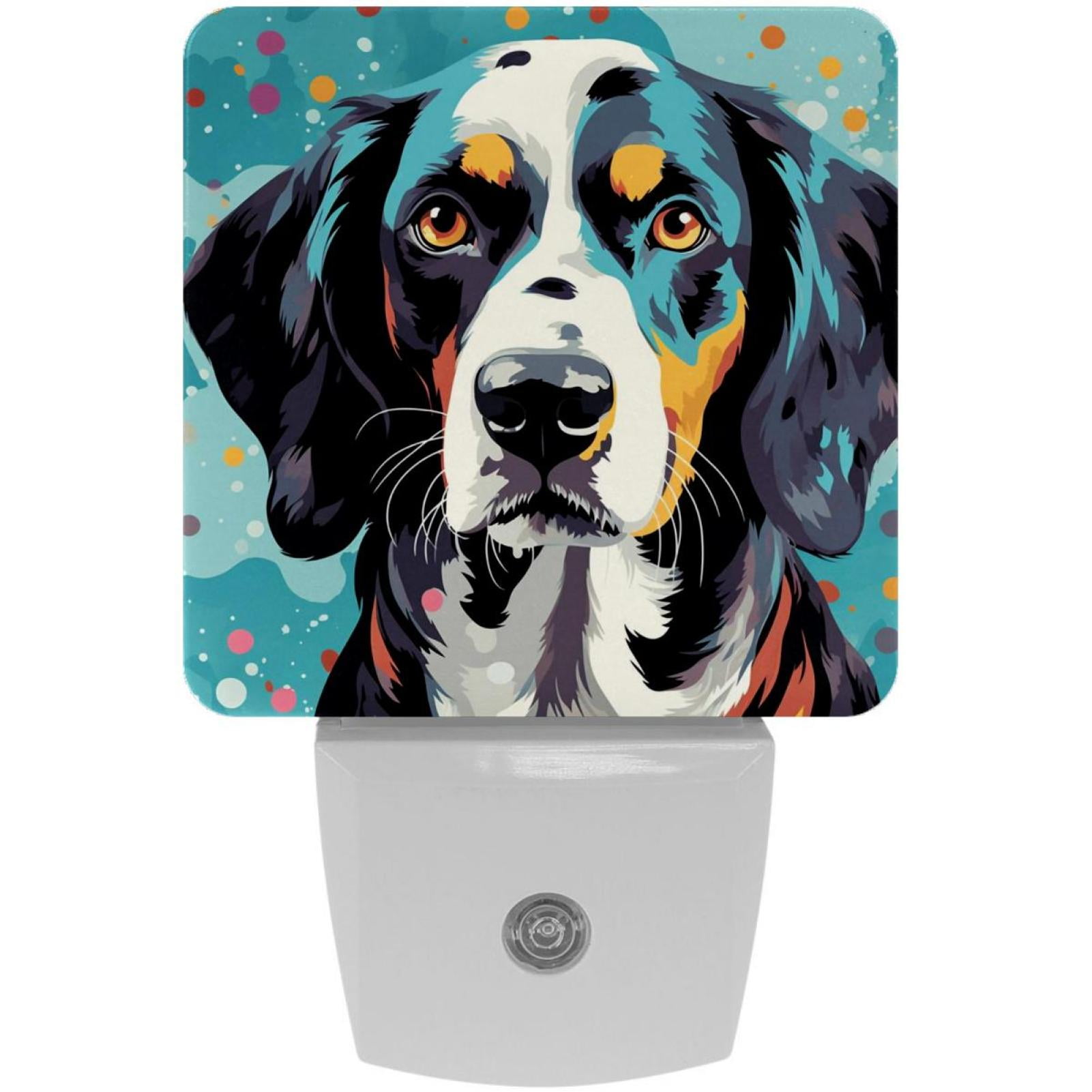 Dalmatians LED Square Night Lights - Bedside Lighting Solution for a ...