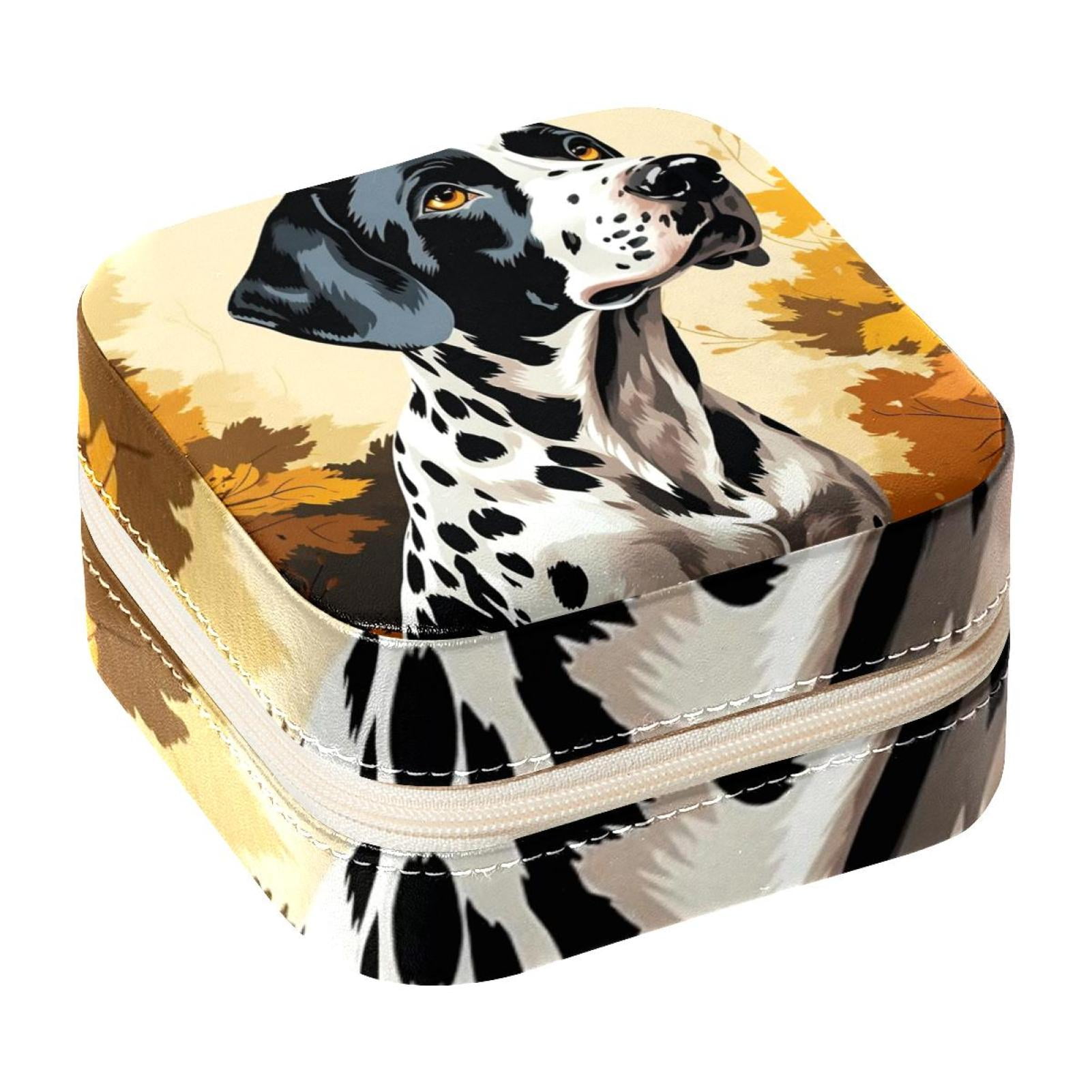 Dalmatians Square Jewelry Box Organizer Display Case Necklace Bracelet ...