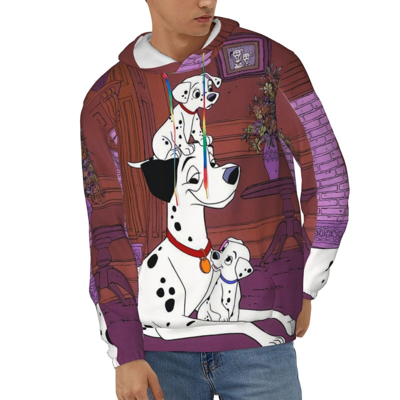 Dalmatians Unisex Hoodies 3D Print Hooded Sweatshirt for Men Women ...