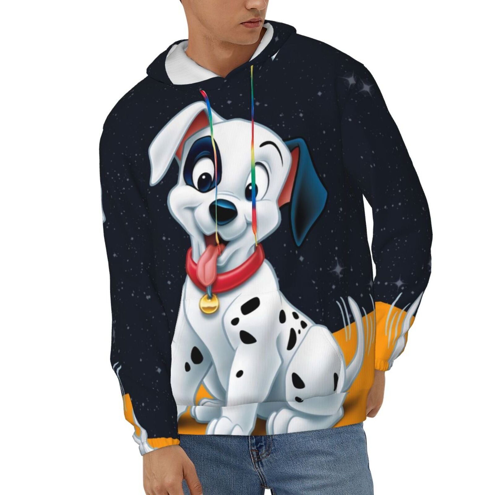 Dalmatians Unisex Hoodies 3D Print Hooded Sweatshirt for Men Women ...