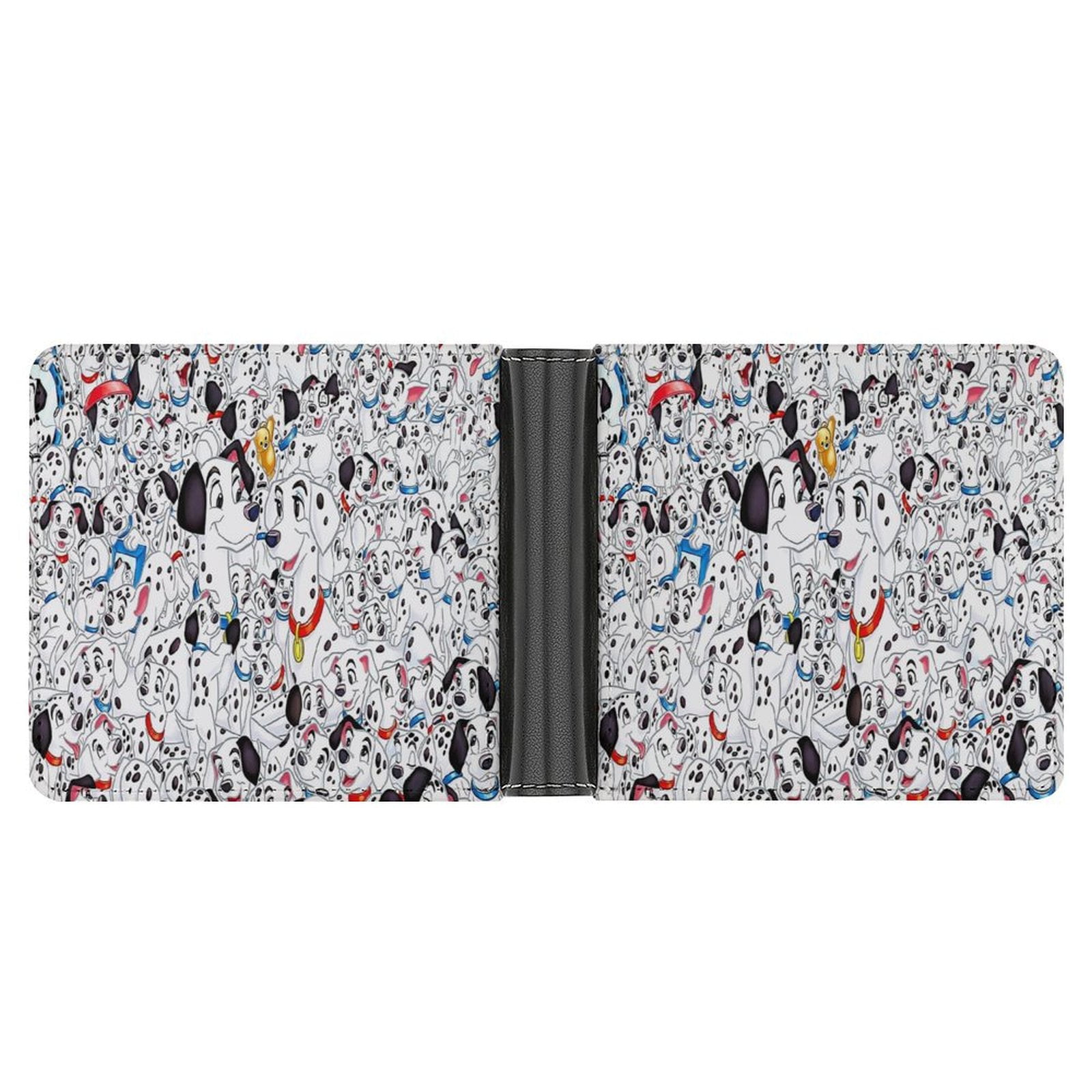 Dalmatians Wallet for Men Leather Purse Clutch Card Holders Travel ...