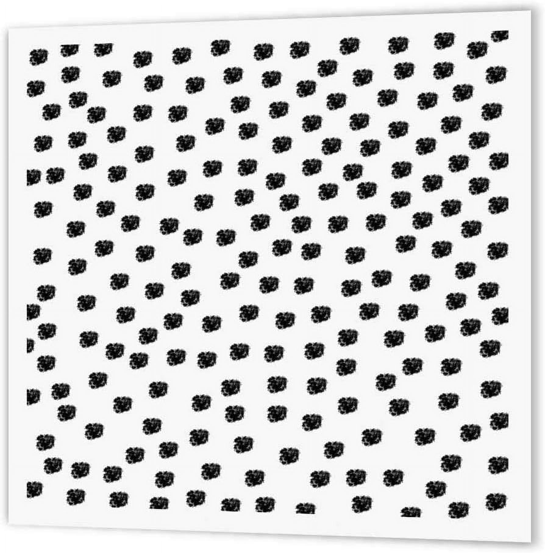 Dalmation Spots Dogs Animal Print Black and White Iron on Heat Transfer ...