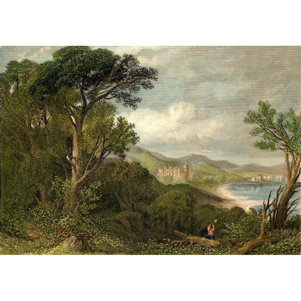 Dalmeny Park Linlithgow Scotland. Drawn By Montague Stanley Enraved By ...