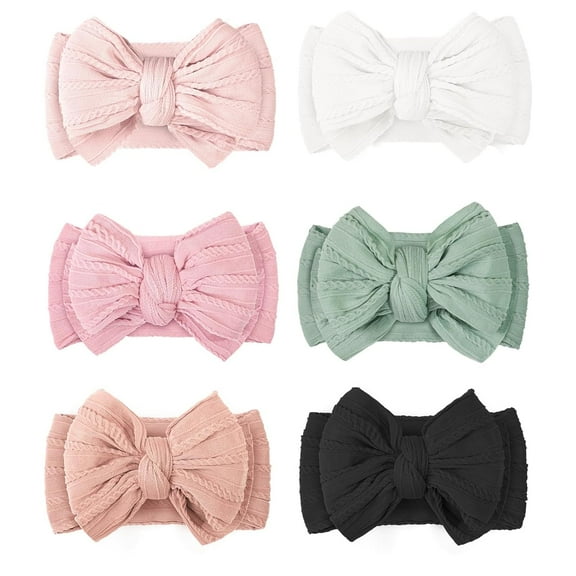 Headbands Baby Girls Bows - Cool Summer Ice Cream Print Stretchy Soft ...