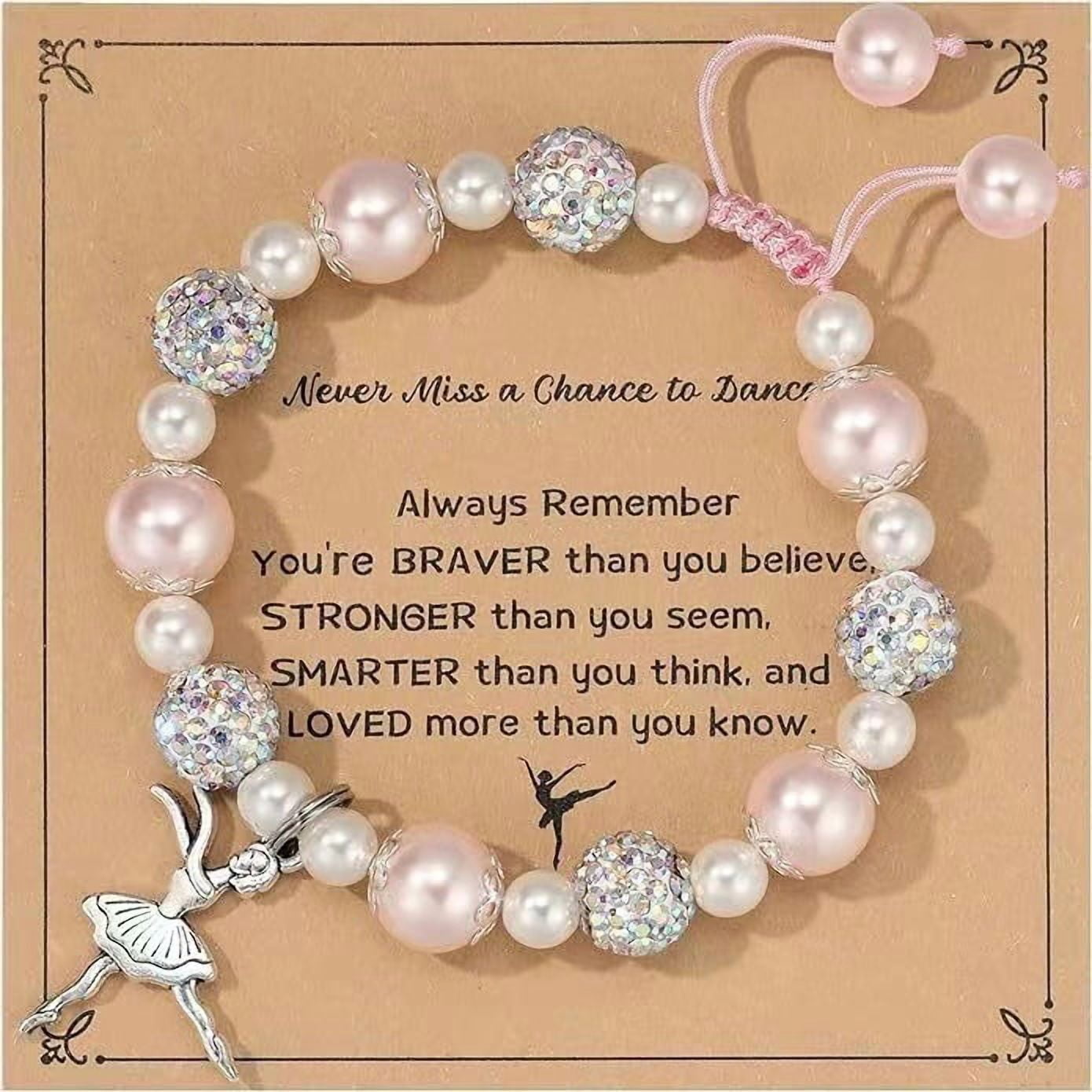 Dalrosia Dance Recital Gifts for Women, Dancing Sparkle Pink Dance ...