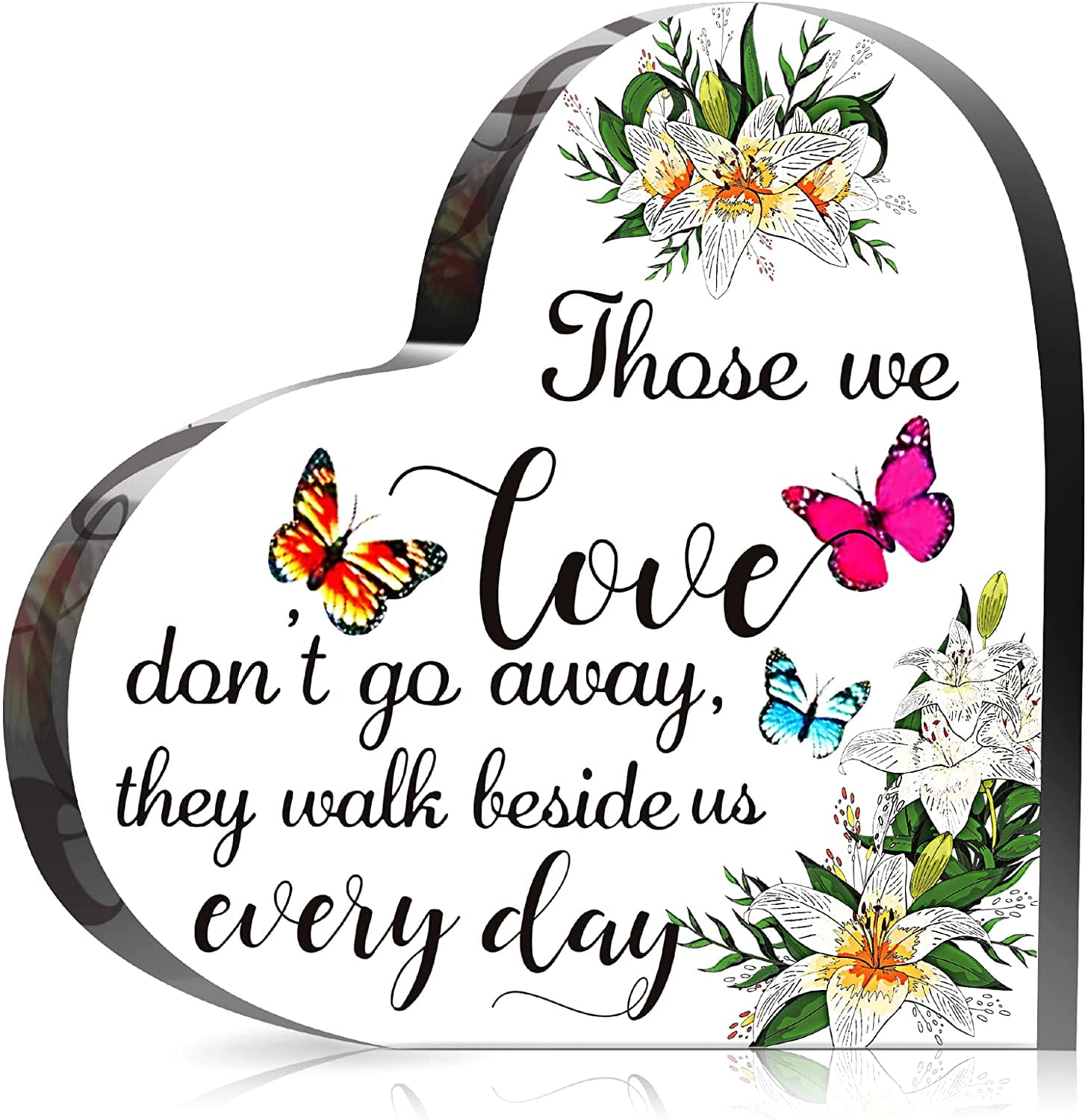 Dalrosia Memorial Bereavement Gift Sympathy Condolence Gift Crystal ...