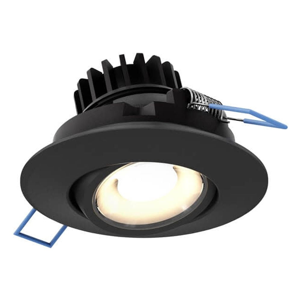 Dals Lighting Leddowng3-Cc Gimbal Led Canless Recessed Fixture - Black ...