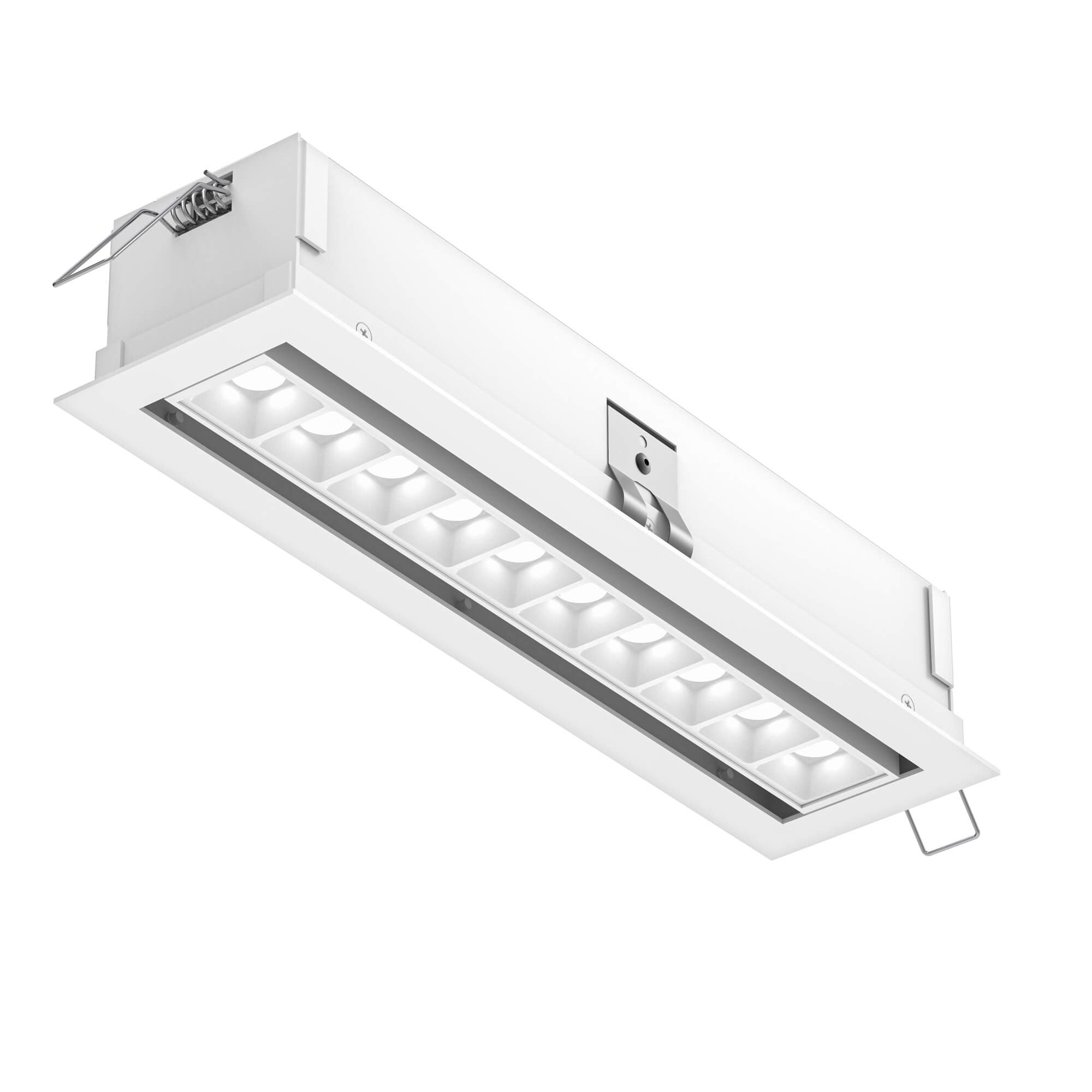 Dals Lighting Msl10g-3K Msl Recessed 14" Wide Linear Adjustable Ten ...