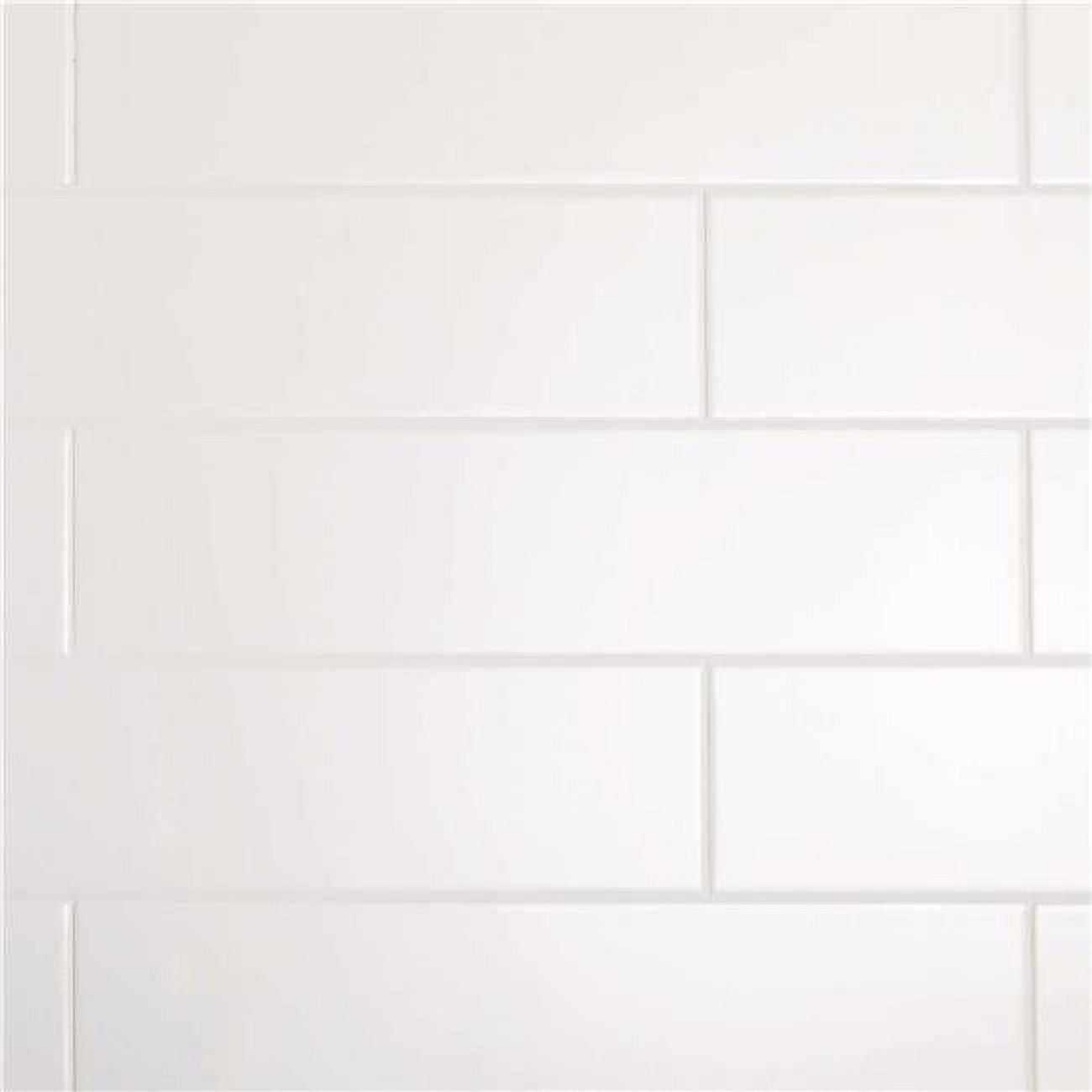 Daltile RE15416HD1P2 4 x 16 in. Restore Ceramic Subway Tile, Bright ...