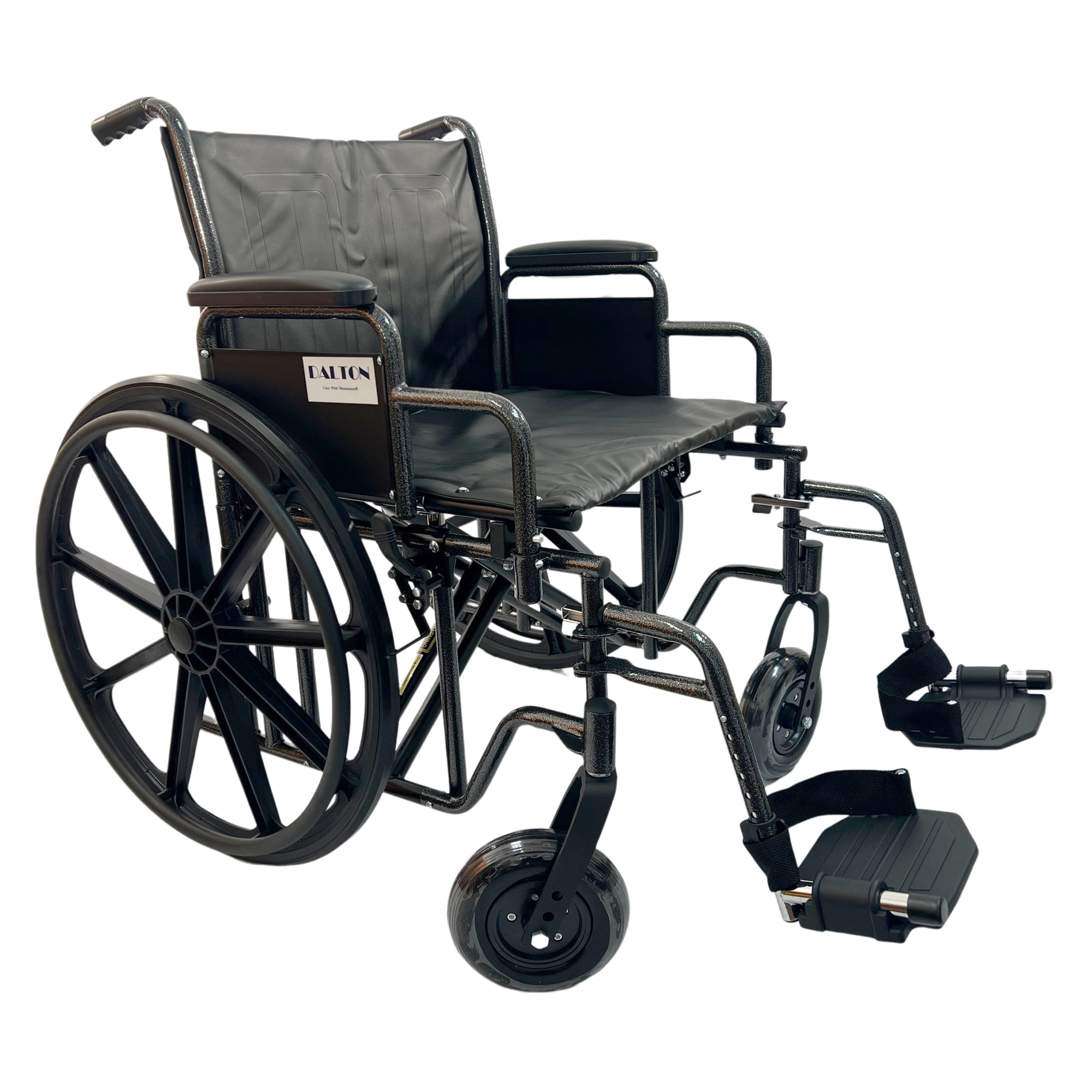 Dalton Care with Momentum 22" Wide Wheelchair with Detachable Arm, Foot ...