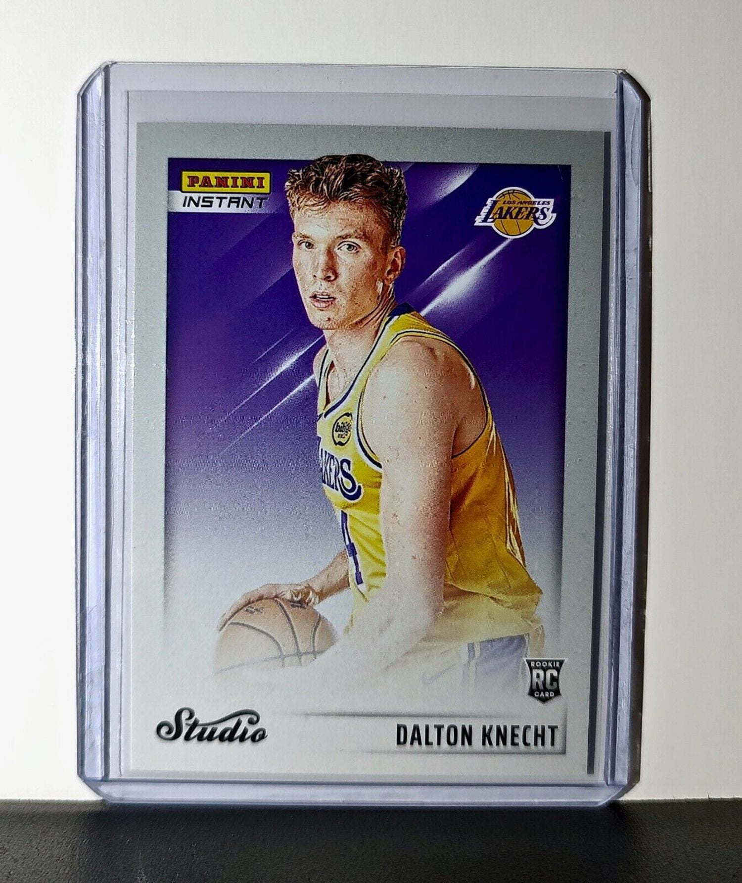 Dalton Knecht 2024-25 Panini NBA Studio #32 Rookie Card Los Angeles ...