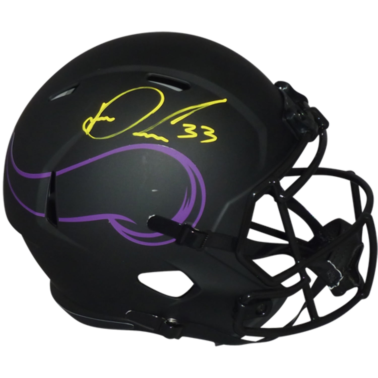 Dalvin Cook Autographed Minnesota Vikings (ECLIPSE) Deluxe Full-Size ...