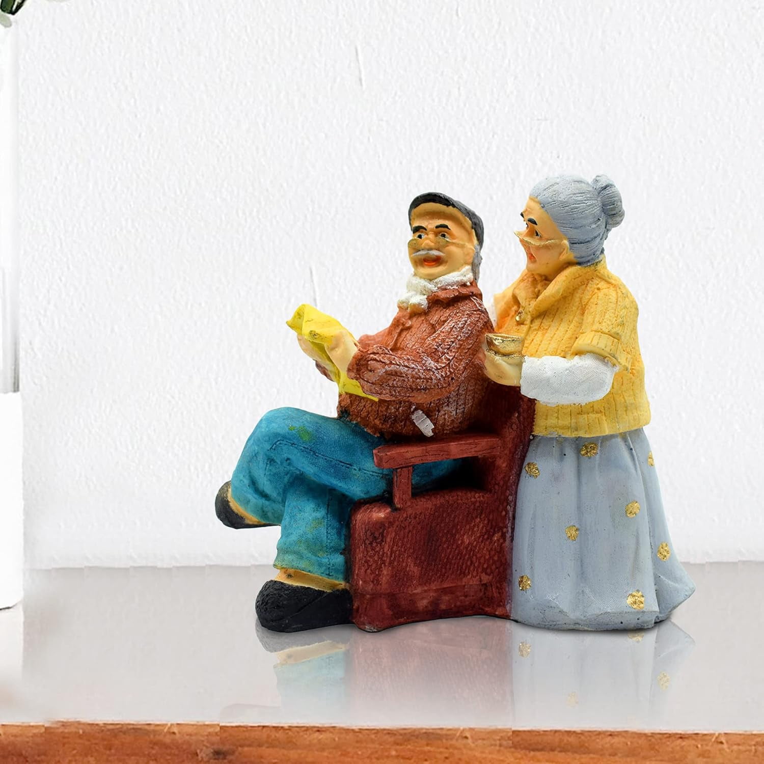Dalvkot Dada Dadi Old Couple Showpiece Figurines for Home Decor ...