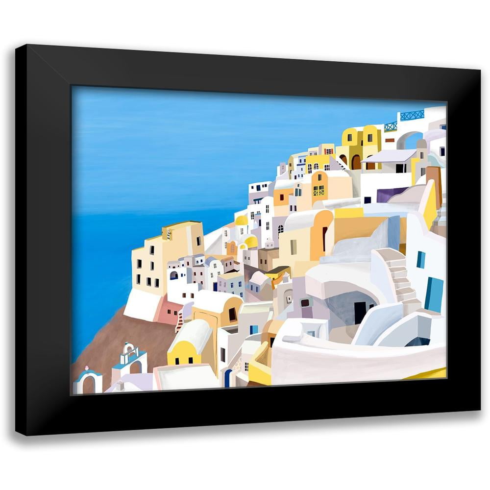 Daly, Carla 14x12 Black Modern Framed Museum Art Print Titled - Greek ...