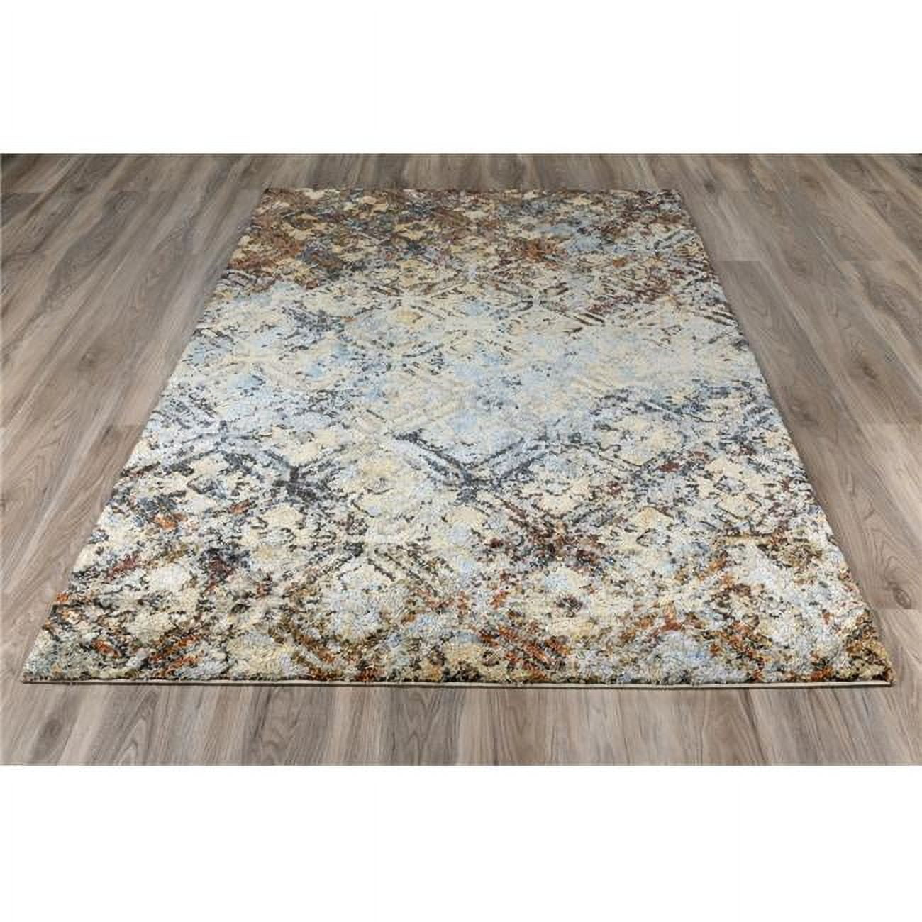 Dalyn Aero Area Rug AE3 Ae3 Multi Multi Block Gradient 9' 6" x 13' 2 ...