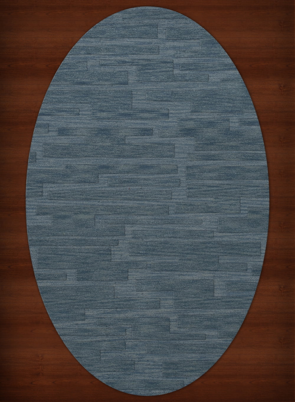 Dalyn Dover Area Rug DV6 Dv6 Sky Blocks Squares 10' x 14' Oval ...