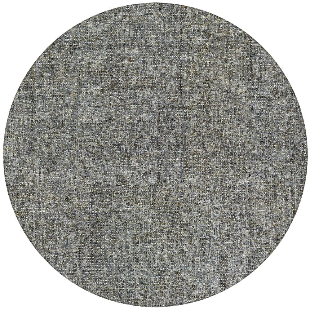 Dalyn Rug Company & Addison Rugs Calisa CS5 Carbon 8' x 8' Round Rug ...